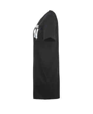 Dsquared2 Icon Spray Printed Mini T-shirt Dress