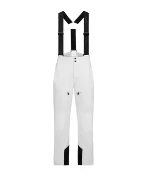 Dior And Lewis Hamilton Ski Pants With Suspenders - White
