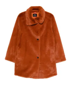 Paul Smith Faux Fur Lapel Collar Jacket