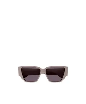 Bottega Veneta Rectangle Frame Sunglasses - Black