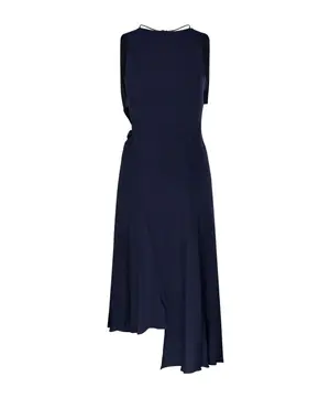 Victoria Beckham Sleeveless V-neck Maxi Dress