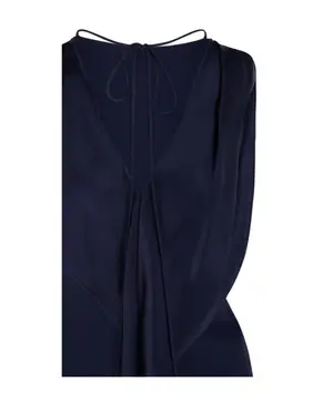 Victoria Beckham Sleeveless V-neck Maxi Dress