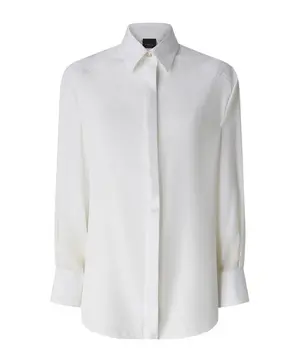 Pinko Long-sleeved Shirt With Pointed Collar