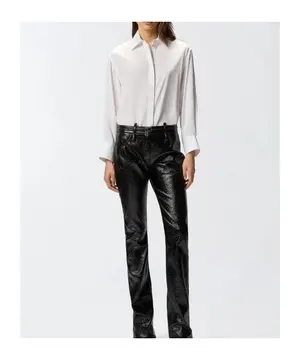 Pinko Long-sleeved Shirt With Pointed Collar
