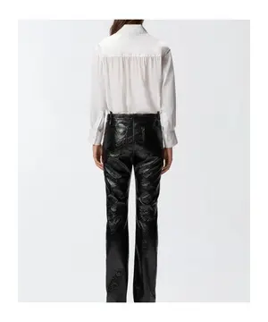 Pinko Long-sleeved Shirt With Pointed Collar