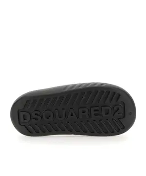 Dsquared2 Logo Embossed Slip-on Slides