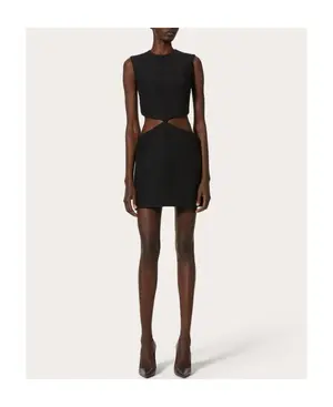 Valentino Garavani Sleeveless Cut-out Mini Dress
