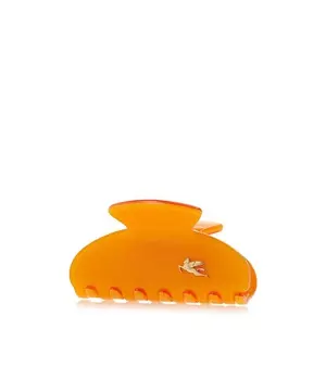 Etro Logo Hair Claw - Yellow
