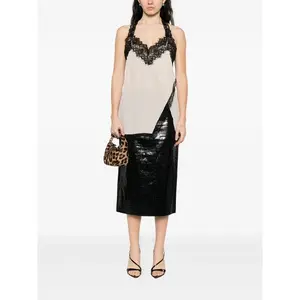 Pinko Lace-trim Silk Camisole