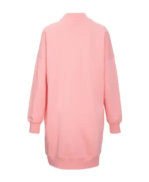 MSGM Logo Detail Sweater Dress