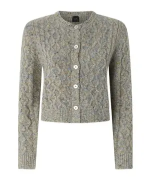 Pinko Cable-knit Button Cardigan - No