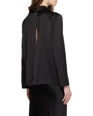 Jacquemus Le Papier" Logo Plaque Blouse