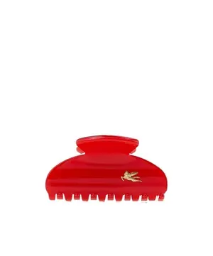 Etro Logo Hair Claw - Red