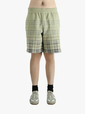 Burberry Gradient Check Bermuda Shorts