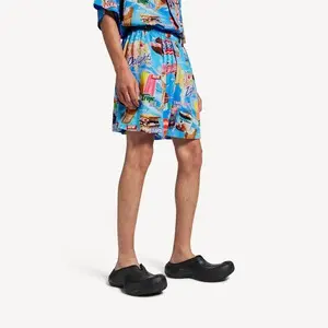 Balenciaga Printed Pyjama Shorts