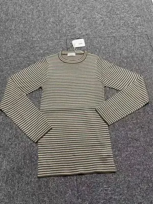 Brunello Cucinelli Striped Long Sleeve Sweater