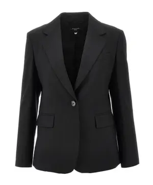 Max Mara Single-breasted Blazer - Black
