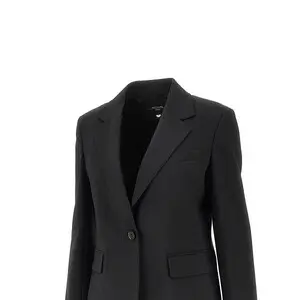 Max Mara Single-breasted Blazer - Black