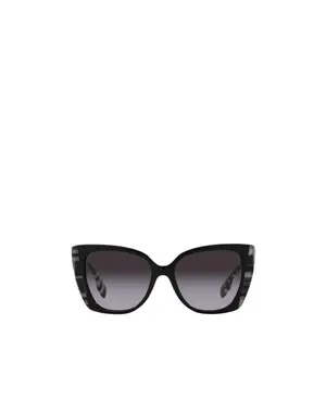 Burberry Cat Eye Frame Sunglasses - Black