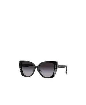 Burberry Cat Eye Frame Sunglasses - Black
