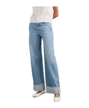 Veronica Beard High-rise Cuffed-hem Jeans