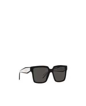 Prada Square Frame Sunglasses - Black