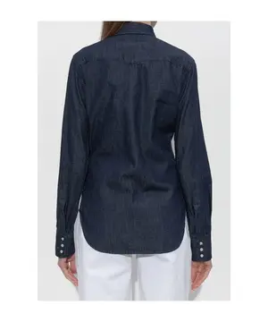 Dsquared2 Logo Patch Denim Shirt