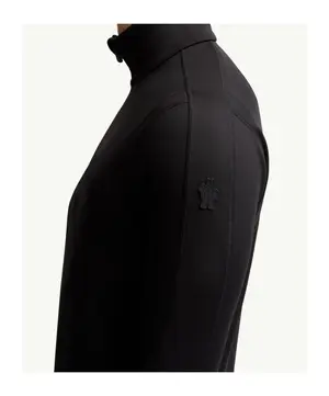 Moncler Polartec Half-zip Sweatshirt - Black