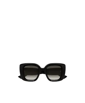 Gucci Butterfly Frame Sunglasses - Black