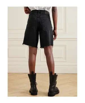 Citizens Of Humanity Frayed Hem Denim Shorts