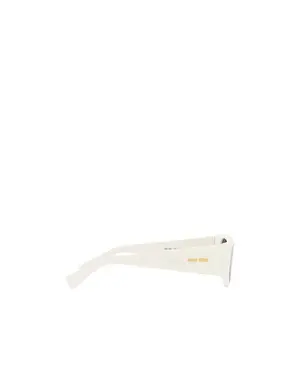 Miu Miu Geometric Frame Sunglasses