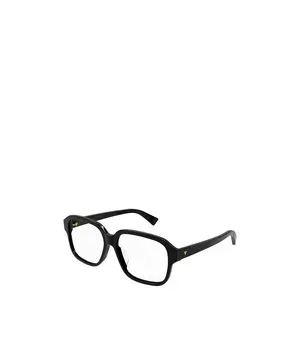 Bottega Veneta Square Frame Eyeglasses - Black