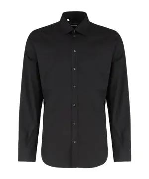 Dolce & Gabbana Martini Cotton Shirt - Black