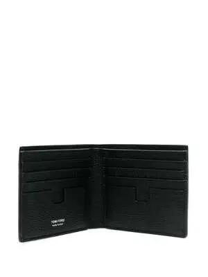 TOM FORD Logo-print Wallet - Black