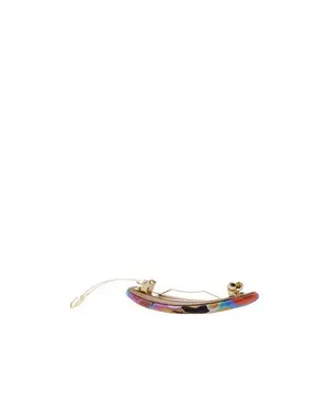 Etro Logo Barrette - Multicolor