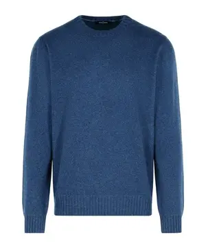 GRAN SASSO Crew Neck Sweater - Blue