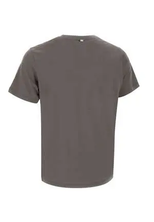 Herno Short-sleeved Crewneck Knitted T-shirt - Black