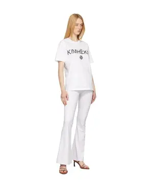 KIMHEKIM Horn Shaped Flare Pants