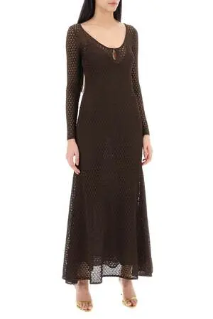 TOM FORD Crochet Knit Maxi Dress