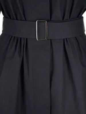 Max Mara Belted Cotton Shirtdress