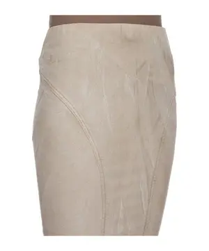 Rick Owens Al Pilar Denim Skirt
