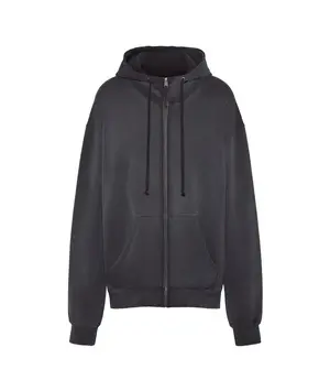 MAISON MARGIELA Numeric Logo Hoodie - Black