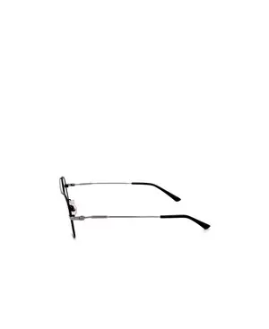 Calvin Klein Oval Eyeglasses - Gray