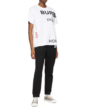 Burberry Horseferry Print Oversized T-shirt