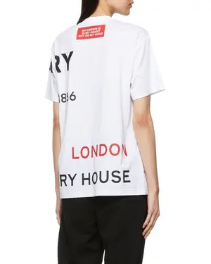 Burberry Horseferry Print Oversized T-shirt