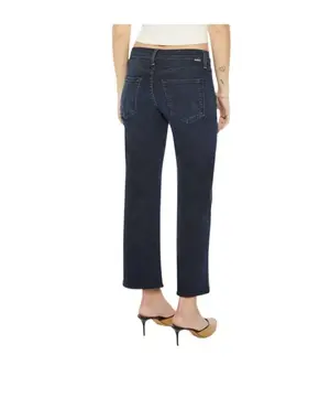 MOTHER Belt-loop Straight Leg Jeans