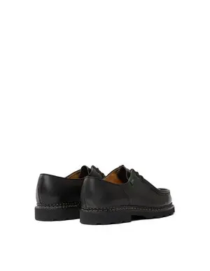 Paraboot Michael Round Toe Lace-up Shoes - Black
