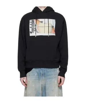 JEAN PAUL GAULTIER Logo Graphic French Terry Hoodie