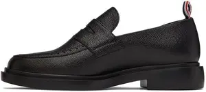 Thom Browne Penny Bar Loafers - Black