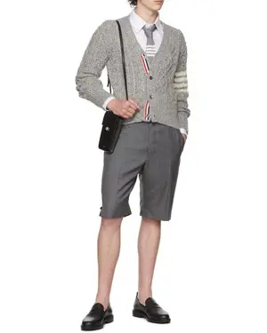 Thom Browne Penny Bar Loafers - Black